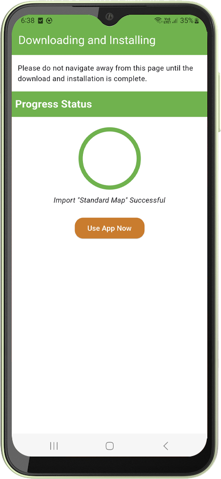 Adventure Guide Navigator App Installation